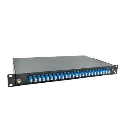 China LC UPC Rack Fiber Patch Panel Box Distribution Frame Drawer Type for sale