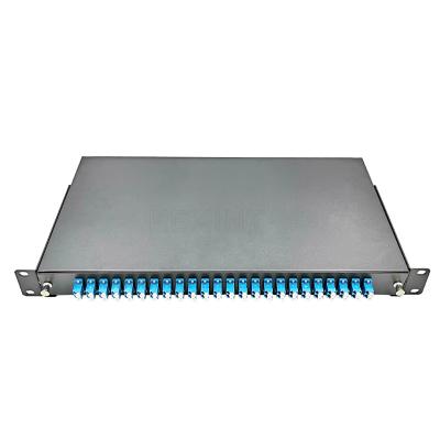 China LC UPC Rack Fiber Patch Panel Box Distribution Frame Drawer Type for sale