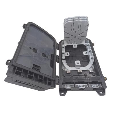 China Pole Mounted Fiber Optic Distribution Box SC 16 Cores Or LC 32 Cores Adapter for sale