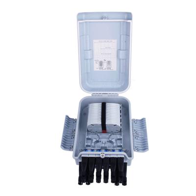 China FTTH Outdoor IP65 PLC Fiber Optic Distribution Box Telecom Comunication for sale