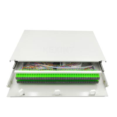China Het optische het Comité van het de Vezel optische Flard van het Distributiekader ODF de Havens2u Rek van Sc LC 72 zet op for sale