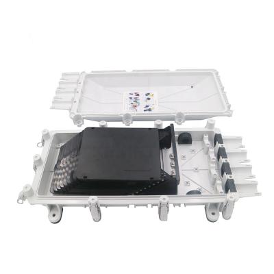 China 2 In 2 Out IP68 Waterproof FTTH Fiber Optic Splice Closure Customizable Wall Mounting for sale