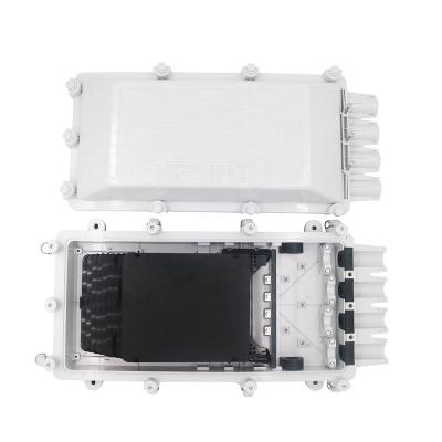 China 2 In 2 Out IP68 Waterproof FTTH Fiber Optic Splice Closure Customizable Wall Mounting for sale
