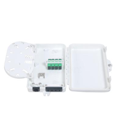 China KEXINT 4 Cores Fiber Optic Distribution Box , SC-4 Ports Fiber Optic Terminal Box for sale