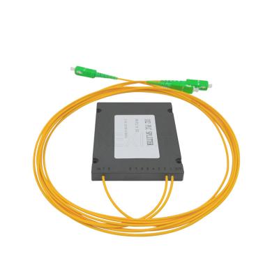 Κίνα SC APC 3,0 MM 1x2 Fiber Optic PLC Splitter ABS Τύπος Χρήση για Κουτί διανομής 2 πυρήνων προς πώληση