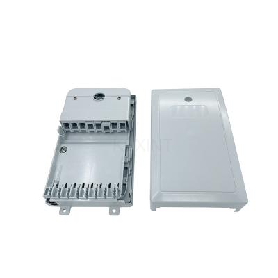 China KEXINT FTTH 8 Port Fiber Optic Terminal Box PC + ABS Material Wall Mounted Installation for sale