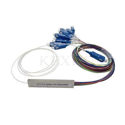 Cina 0.9mm Diametro 1x12 Splitter Fibra ottica 1m Lunghezza in vendita