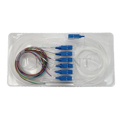 Cina 0.9mm Diametro 1x12 Splitter Fibra ottica 1m Lunghezza in vendita