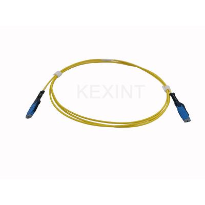 China Uniboot 2.0mm 2 Meter Single Mode Patch Cables G657A2 LSZH MDC-MDC / UPC for sale