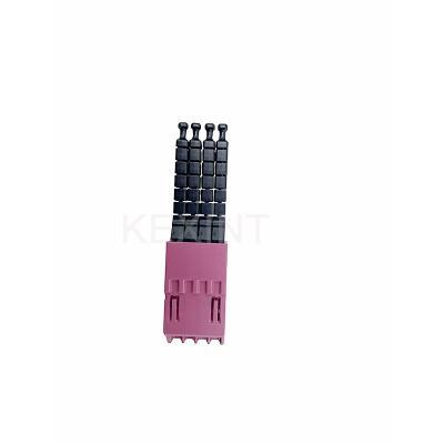 Cina KEXINT ELiMENT MDC 4 Port Adapter Mmultimode Heather Violet Con 4 tappi per la polvere Match MDC Patch Cord in vendita
