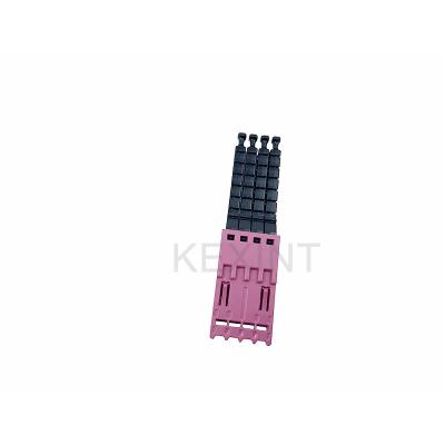 China KEXINT ELiMENT MDC 4 Port Adaptador Mmultimode Heather Violeta Com 4 tampas de poeira Match MDC Cordão de remendo à venda