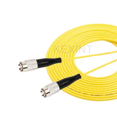 China KEXINT FC/UPC-FC/UPC LSZH 3.0MM Single Mode G657A1 Duplex 3M Fiber Optic Patch Cord for sale