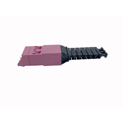 Cina KEXINT ELiMENT MDC 3 Port Adapter Mmultimode Heather Violet Con 3 tappi per la polvere Corrispondenza MDC Patch Cord in vendita