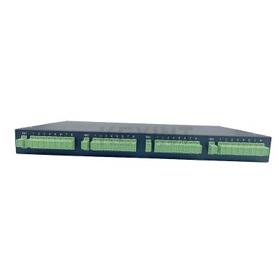 China KEXINT 4 X 8 SC APC Fiber Optic PLC Splitter 1U ODF 19 Inch Rack Fiber Optic Patch Panel for sale