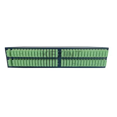 Cina KEXINT 4 PCS 1X 32 SC APC Fiber Optic PLC Splitter 2U ODF 19 pollici Rack Fiber Optic Patch Panel in vendita