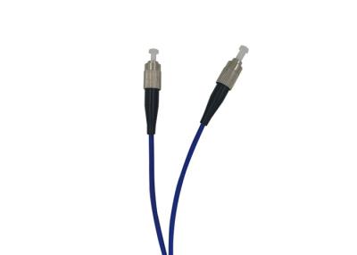 China Indoor FC/UPC Armoured MM Fiber Patch Cord Cable Multimode 1 Meter PVC LSZH 100% 3D Test for sale