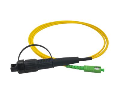 Cina connettore a fibra ottica impermeabile IP68 del finocchio dell'acqua dello Sc APC 3.0mm Huawei del cavo di toppa di 3m in vendita