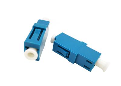 China Single Mode LC Fiber Otical Adapter SIMPLEX SM MM APC OM3 OM4 Ceramic Sleeve for sale