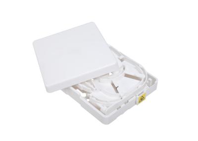 China FTTH Indoor Dustproof  Fiber Optic Distribution Box Cable Junction Box Flame retardant ABS for sale