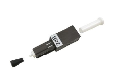 China Regelbaar Enig de Demper1db 25db MU Mannetje van de Wijzevezel aan Vrouwelijke Zwarte Te koop