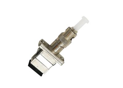 China APC FM Adapter Fiber Optic Adapters Single Mode SC-FC Telecom Network High Reliability for sale