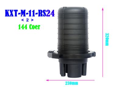 Cina 24 ~ cavo a fibra ottica del giunto della chiusura della giuntura della cupola dei 144 centri mini in vendita