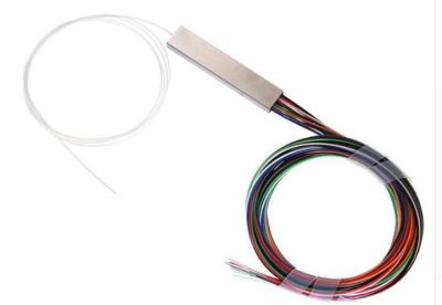 China 1.5m Fiber Optic PLC Splitter , Optical Cord Splitter Without Connector for sale