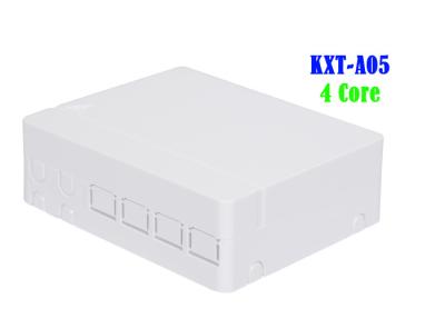 China De Kernvezel van FTTH 4 Optisch met de Einddoos van de Adaptersdistributie met 4 Adapters Te koop