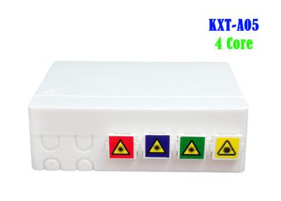 China De Kernvezel van FTTH 4 Optisch met de Einddoos van de Adaptersdistributie met 4 Adapters Te koop