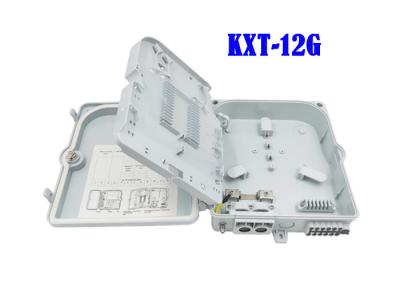 China 12 Core Fiber Optic Distribution Box , Fiber Optic Joint Box Wall Hanging for sale
