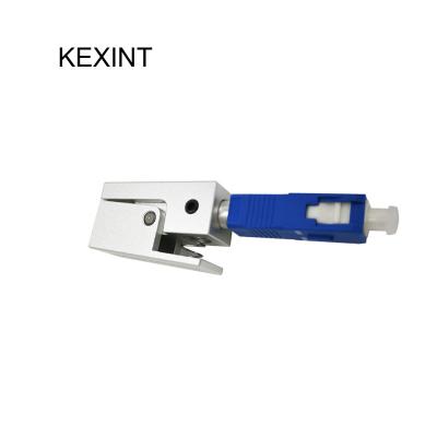 China LC To SC Bare Fiber Adapter 60db Returen Loss Temporarily Connecting for sale