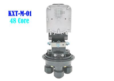 China 48 Cores Wall Mount Fiber Optic Joint Box Splice Closure Enclosure Outdoor FOSC MPP Mechanical for sale