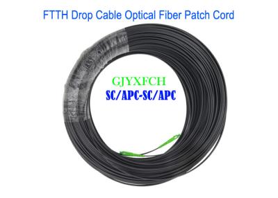 China GJYXFCH FTTH Drop Fiber Optical Patch Cord Aerial / Duct 0.25db CE Certificated for sale