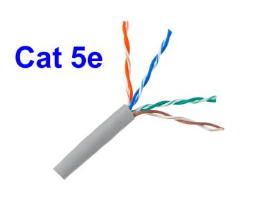 China Cat5E UTP-Netwerkkoper Lan Cable Conductor 24 AWG 0.505mm Milieubescherming Te koop