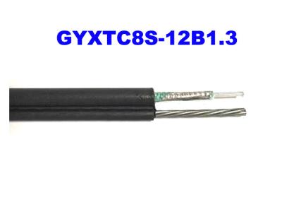중국 야외 GYXTC8S 12G652D 광섬유 외장 케이블 OS2 자립하 에리얼 설치미술 8 구조물 판매용