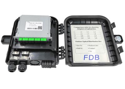 中国 屋外の8中心FTTH IP65の光学ディバイダーの配電箱 販売のため