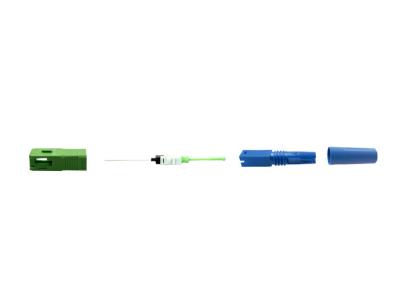 Китай Соединитель оптического волокна SC APC 0.3dB FTTX SiO2 быстрый продается