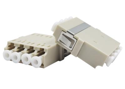 China OM5 LC UPC 4 de Toevoegingsverlies van Haven Optisch Adapters 0.2dB Te koop