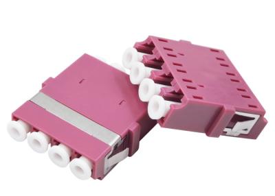 China Adaptadores ópticos de la fibra de LC/PC 4P FTTx OM3 para la caja de FTTH en venta