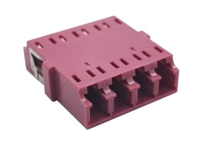 China Adaptadores ópticos de la fibra de LC/PC 4P FTTx OM3 para la caja de FTTH en venta