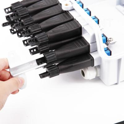 China Sc-ABS van PC de Doosftth Muur van de Vezel zet de Optische Distributie Haven 16 op Te koop