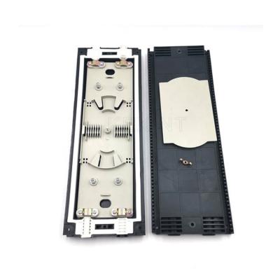 China 2 Trays 48 Core Fiber Optic Splice Closure FTTH PP 2 In 2 Out for sale
