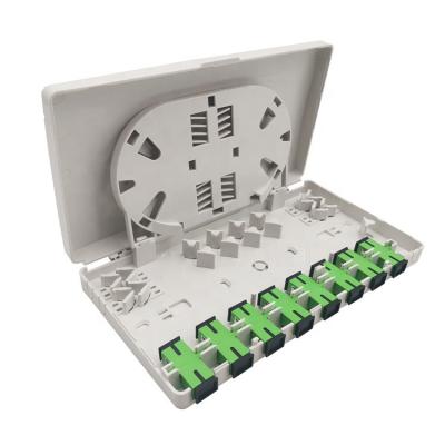 Chine Coffret d'extrémité fixé au mur optique du coffret d'extrémité de fibre de Sc LC de CATV FTTH à vendre