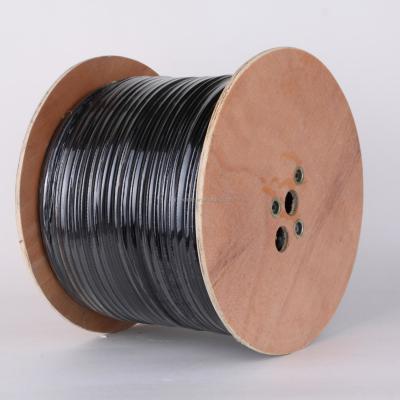 Cina TIANJIE-AWG18 CCS/BC Quad schermato RG6 FPE Isolamento 305m o 1000ft Cavo coassiale per CCTV CATV in vendita