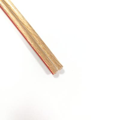 Cina OFC TC 2 CORE doppio cavo piatto trasparente in PVC isolato flessibile per diffusori in pvc trasparente in vendita