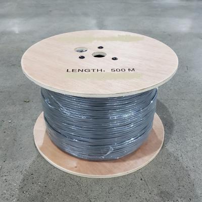 Cina Cavo audio flessibile grigio per altoparlanti con conduttore in rame stagnato a trefoli 2C 14AWG non schermato in vendita