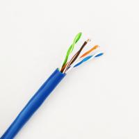 China Solid Bare Copper Conductor Cat5e Network Cable 4P 24AWG UTP FTP for sale