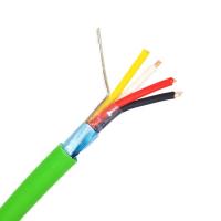 China KNX 2x2x0.8mm Twisted Pair Communication Cable LSZH Green for Building Automation for sale