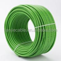 China KNX 2x2x0.8mm Twisted Pair Communication Cable LSZH Green for Building Automation for sale