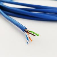 China CMP Cat6 UTP Plenum Cable 23 AWG Solid Copper 4 Pair 100 Ohm Ethernet for sale